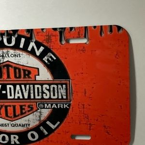 Harley-Davidson | Wall Decor | Harley Davidson Motor Oil License Plate ...